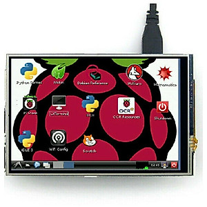 3.5" Monitor for Raspberry pi 2/3 Model B, LCD TFT 320*480 Touch Screen Kit Replacement