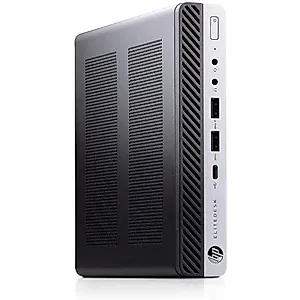 HP 800 G3 Mini High Performance Desktop Intel i7-6700 UP to 4.00GHz 16GB DDR4 New 512GB NVMe M.2 SSD WiFi BT Dual Monitor Support Wirless Keyboard & Mouse Win10 Pro (Renewed)