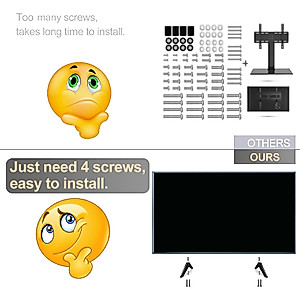 TV Base Stand and Remote Control Compatible with All TCL Roku TV, TV Stand Legs for TCL Roku TV Legs 28" 32" 40" 43" 49" 50" 55" TV, Remote for Roku Players and TCL Roku TVs