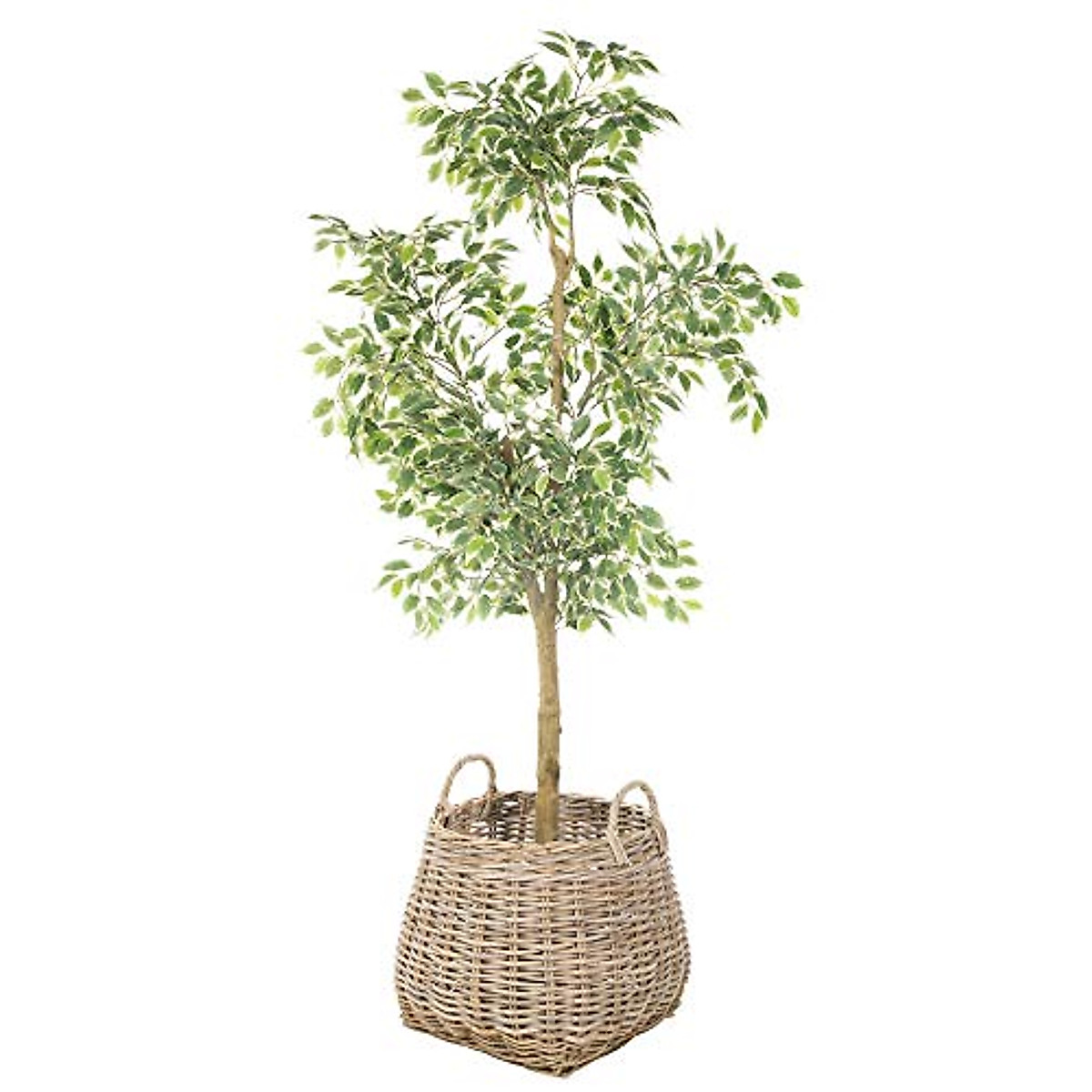 Kouboo Kobo Wicker Basket, Gray-Brown