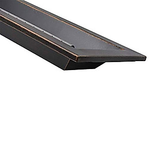 Skyflame 36" by 6" Linear Drop-in Fire Pit Pan and Burner Kit for Natural Gas/Propane, Steel Fire Pit Insert Burner for DIY Fire Pit and Fireplace