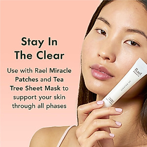 Rael Spot Corrector Cream for Dark Spots, Brightening Serum, with Hydrating Hyaluronic Acid, Cica and Willow Bark Extract, Vegan, Korean Skin Care (0.68oz)