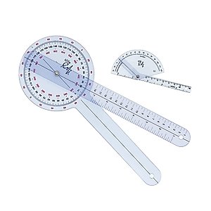 EMI 12" Goniometer and Finger Goniometer 2 Piece Set