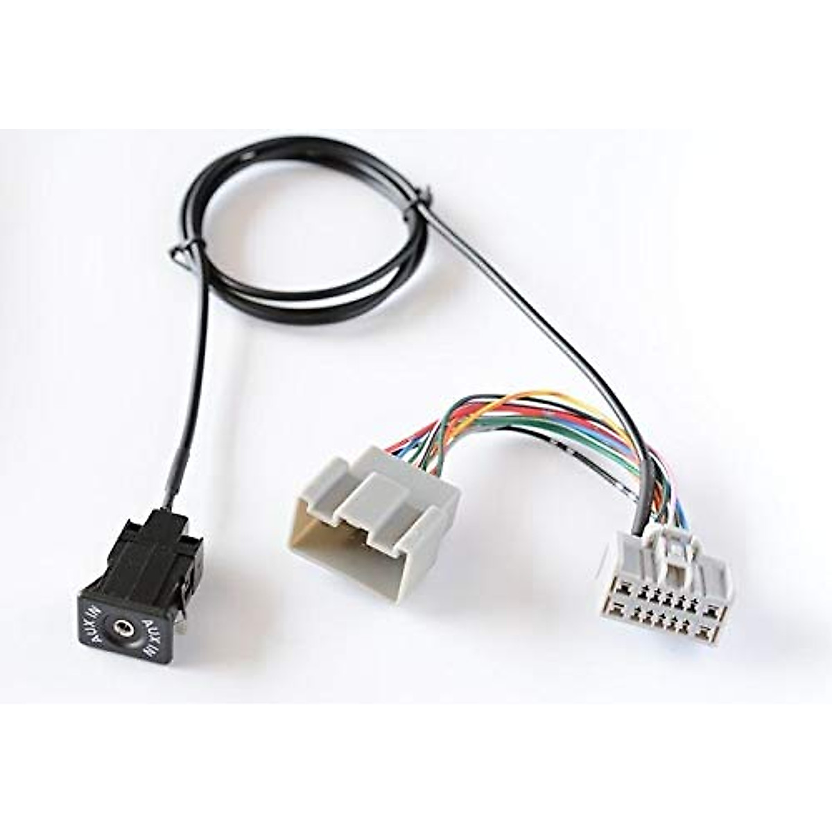 Davitu Cables, Adapters & Sockets - 3.5mm Jack Audio MP3 Aux-in Adapter for Vo.lvo 2004 XC90 S40 V50 C70 C30 without 6 6 CD Player