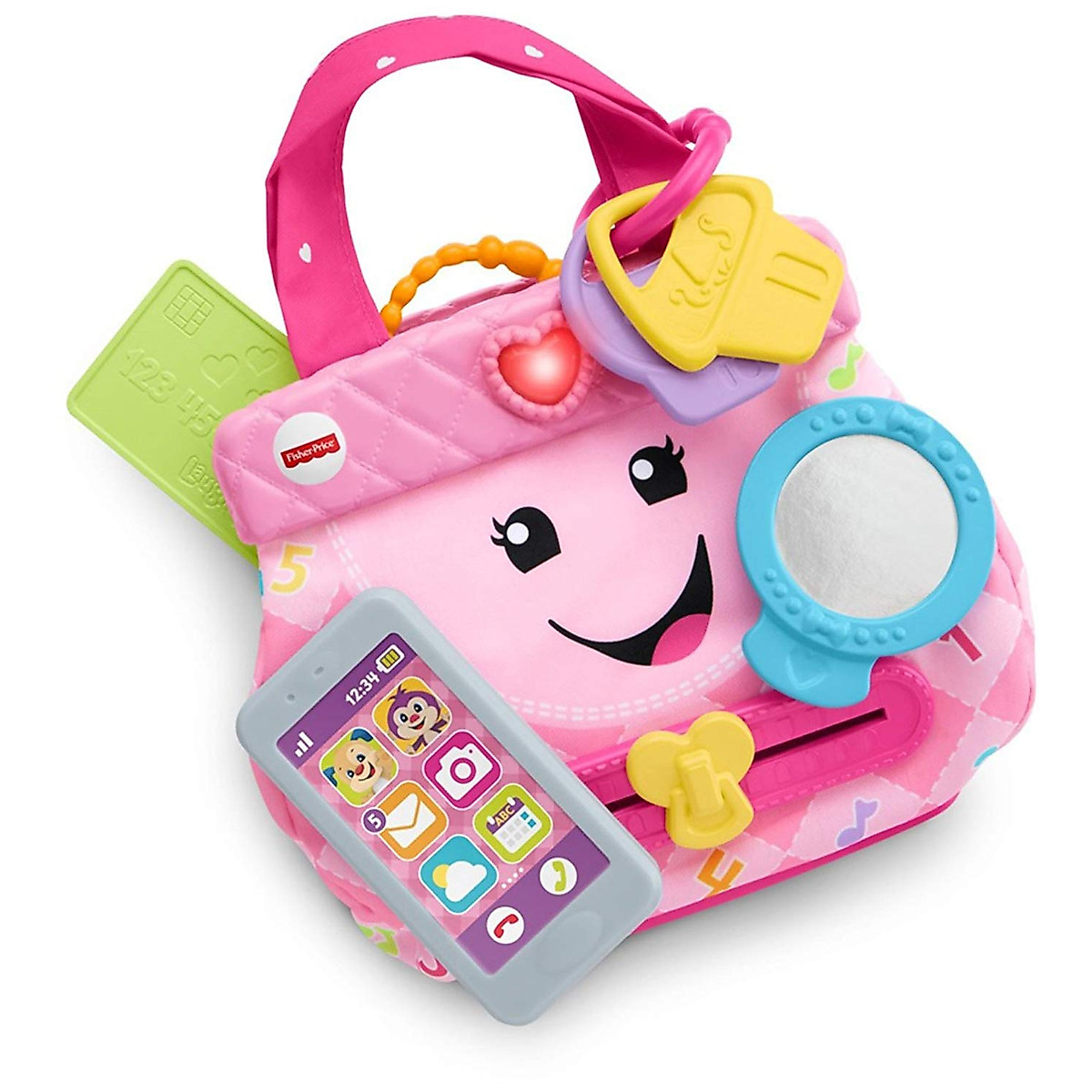 Fisher-Price Laugh & Learn My Smart Purse Bundled with Fisher-Price Laugh & Learn Sweet Manners Tea Set