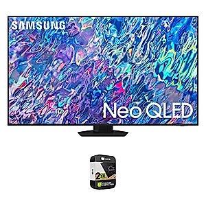 SAMSUNG QN75QN85BA 75 inch Neo QLED 4K Mini LED Quantum HDR Smart TV 2022 Bundle with Premium 2 YR CPS Enhanced Protection Pack