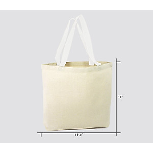 12 Pack Canvas Tote Bags – Design Your Own Party Favor Pack Tote Canvas Bags by Big Mo’s Toys