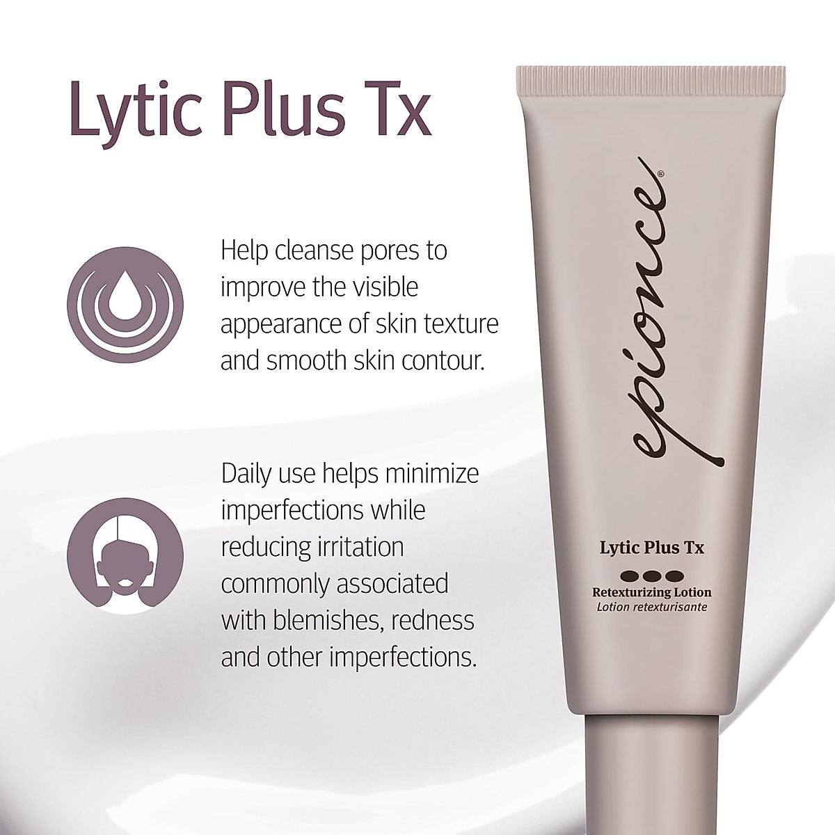 Epionce Lytic Plus Tx - Maximum-Strength Product for Combination to Oily & Problem Skin with Salicylic Acid, Hyaluronic Acid & Azelaic Acid, Dermatologist Skincare