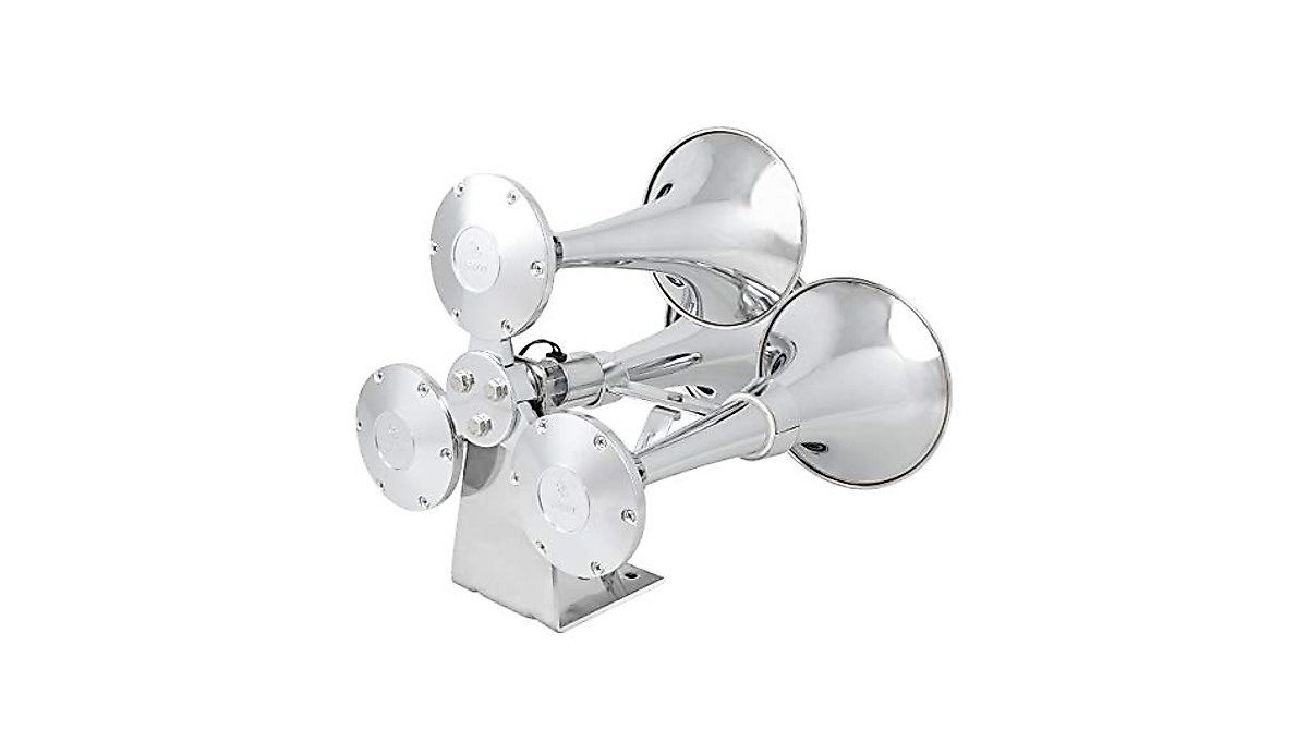 GG Grand General Chrome Heavy Duty Train Horn - 140dB