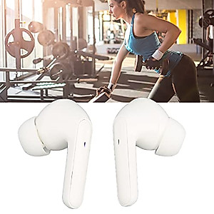 Wireless Earbuds Headphones, Portable Earbuds with LED Power Display, Noise Cancelling HiFi Stereo Wireless Earphones, for Sport, Working