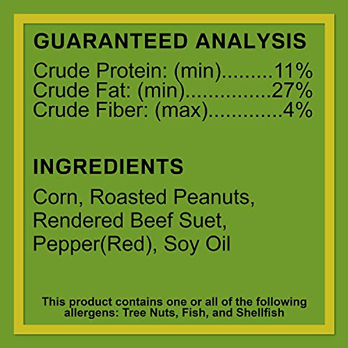 C&S Hot Pepper Delight No Melt Suet Dough 11.75 Ounces, 12 Pack