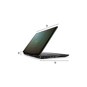 Dell G5 5500 Laptop | 15.6" 1920x1080 FHD | Core i7-10750H - 512GB SSD Hard Drive - 8GB RAM - Nvidia GeForce GTX 1650 Ti | 6 cores @ 5 GHz - 4GB GDDR5 Win 10 Pro Black (Renewed)