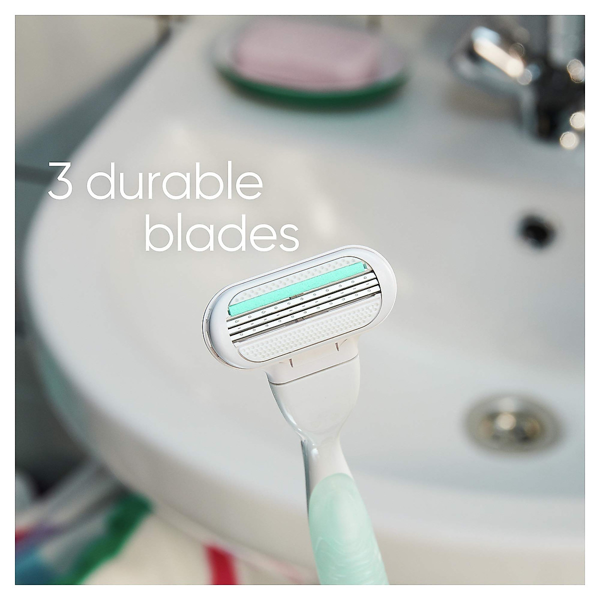 Gillette Venus Extra Smooth Sensitive Womens Razor Blade Refills, 8 Count, Designed for Women with Sensitive Skin