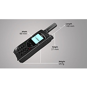 Iridium 9575 Extreme Satellite Phone with Prepaid and Postpaid SIM Cards