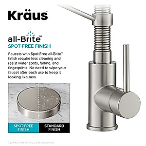 Kraus KSF-1610SFS Bolden Touchless Sensor Commercial Pull-Down Single Handle 18-Inch Kitchen Faucet, Spot Free Stainless Steel