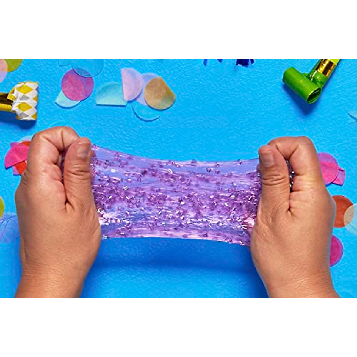 Elmer's PKG Gue Premade, Slime Kit, Includes Fun, Unique Add-Ins, Party Pack, 20 Count