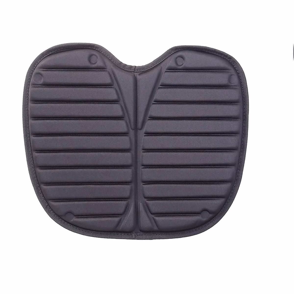 UXELY Kayak Seat Cushion, Canoeing Seat, Waterproof Kayak Seat Pad, Detachable Black Kayak Seat Pad Cushion