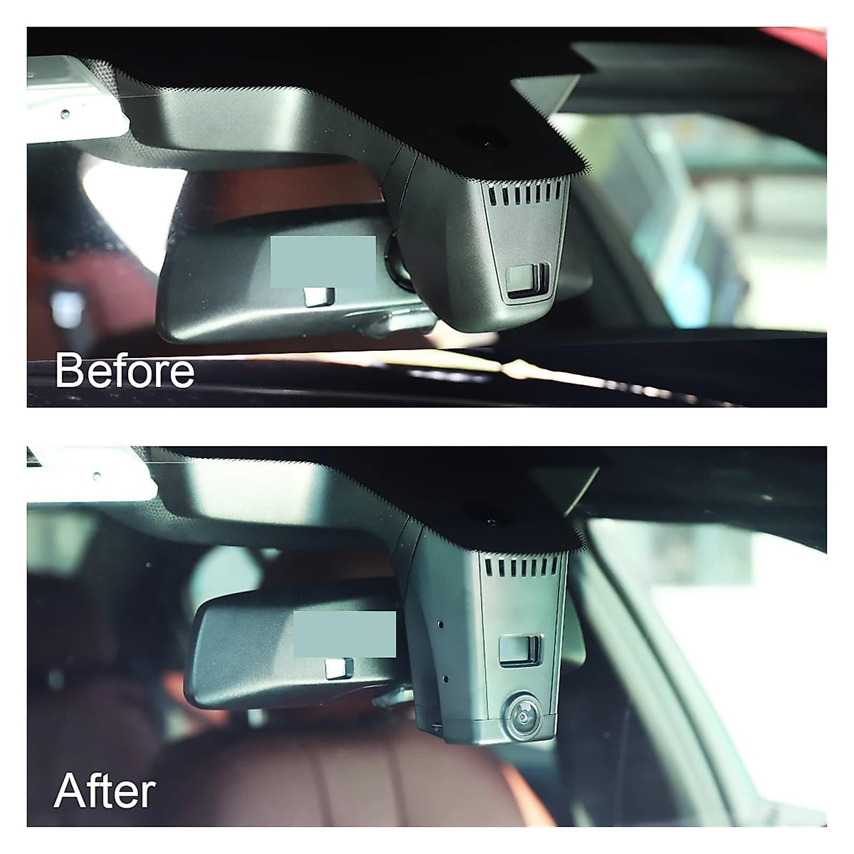 Fitcamx Dash Cam 4K Dashcam Camera,Car DVR Compatible with BMW 5 Series,6 Series GT,7 Series,G30 G31 G32 G11 2018 to 2023, (Color : Black, Size : 4K Front Cam 64GB)