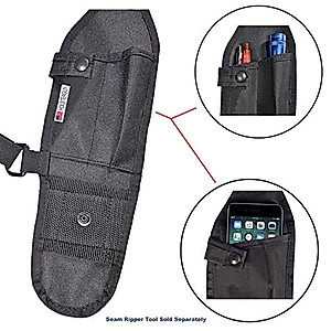 USH-300D Double Radio Shoulder Holster Chest Harness with an Adjustable Radio Pouch fits All Medium to Large Motorola ICOM Vertex Two Way Radios. Made in The USA by HOLSTERGUY