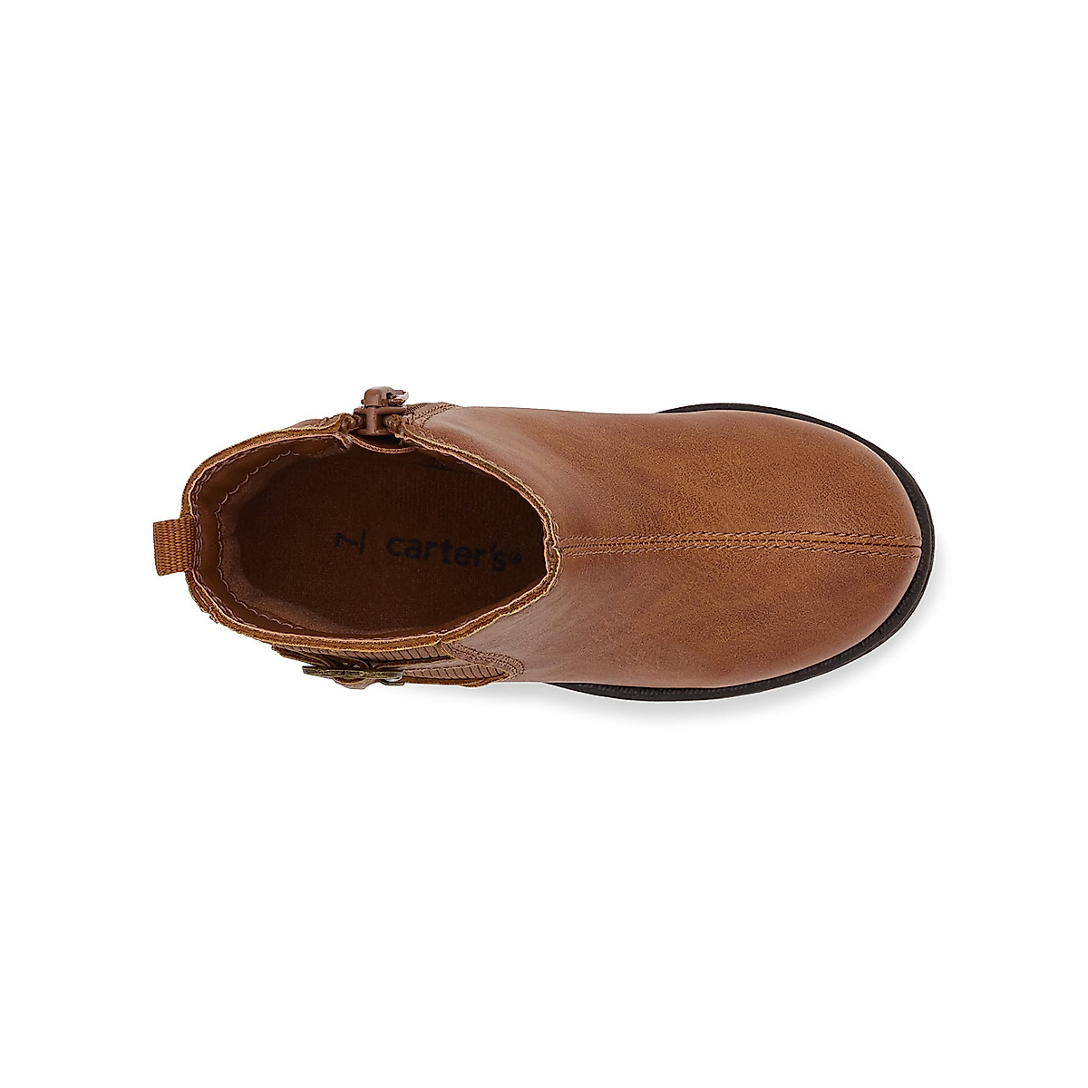 carter's Girls Lena Fashion Boot, Tan, 12 Little Kid