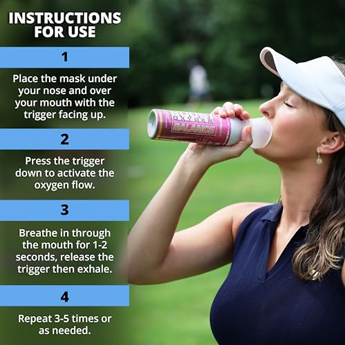 Boost Oxygen Pocket Size Natural Aroma 3 Liter Canister | Respiratory Support for Aerobic Recovery, Altitude, Performance and Health (2 Pack)