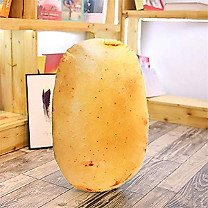 Changsun Creative Vivid 3D Potato Pillow Gift Plush Throw Pillow 19.5" (Big Size)