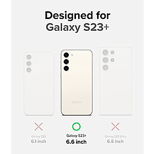 Ringke Onyx [Feels Good in The Hand] Compatible with Samsung Galaxy S23 Plus Case, Anti-Fingerprint Technology Prevents Oily Smudges Non-Slip Enhanced Grip Precise Cutouts for Camera - Deep Purple