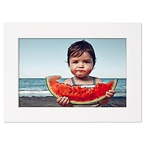 11x17 Mat for 16x20 Frame - Precut Mat Board Acid-Free White 11x17 Photo Matte Made to Fit a 16x20 Picture Frame, Premium Matboard for Family Photos, Show Kits, Art, Picture Framing, Pack of 1 Mat