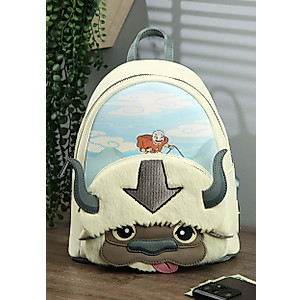 Loungefly Nickelodeon Avatar Aang Appa Cosplay Womens Double Strap Shoulder Bag Purse