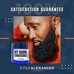 Evan Alexander Grooming MY Beard Conditioner for Men - 4 oz | Smoothens Frizzy Beards, Repairs Damage, Enhance Shine & Boosts Moisture Retention