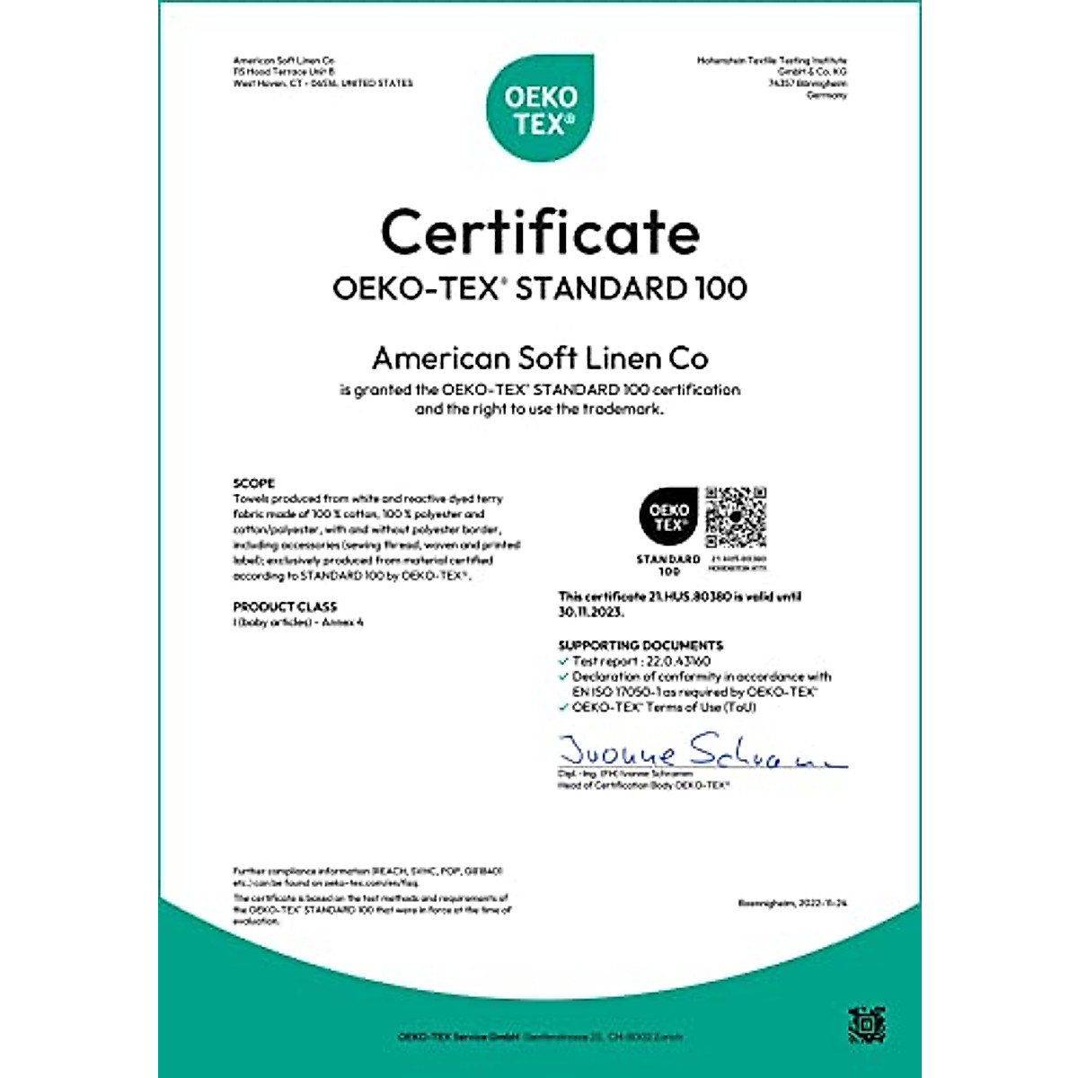 American Soft Linen Luxury 6 Piece Towel Set, 2 Bath Towels 2 Hand Towels 2 Washcloths, 100% Turkish Cotton Towels for Bathroom, Black Towel Sets