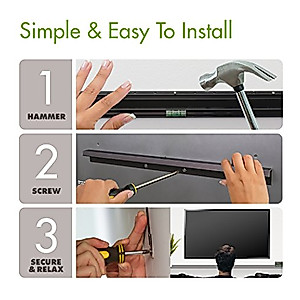 Hangman Products S-2040A No Stud TV Hanger Mount TVs up to 55-Inch