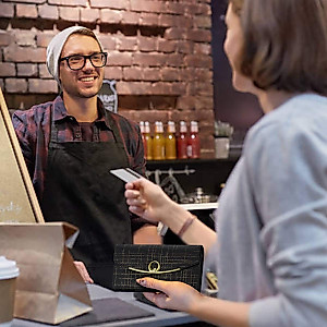 XEYOU Women Leather Wallet Trifold Clutch Wallet Purse Ladies Card Holder Cellphone Wallet for Women