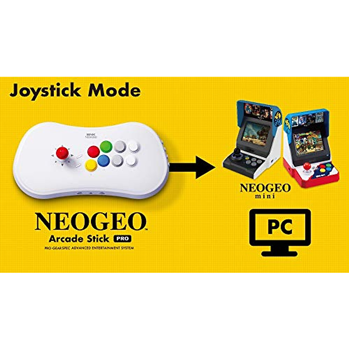 Neogeo Arcade Stick Pro - Neo Geo Pocket