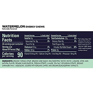 GU Energy Chews, Variety Pack Energy Gummies with Electrolytes, Vegan, Gluten-Free, Kosher, Caffeine/Caffeine-Free, and Dairy-Free On-The-Go Energy for Any Workout, 12 Bags (24 Servings Total)