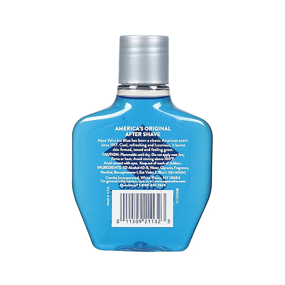 Aqua Velva Classic Ice Blue Cooling After Shave 3.50 oz (Pack of 5)