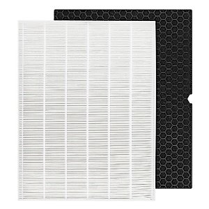 116130 HEPA Replacement Filter H 116130 for Winix 5500-2 Plasmawave Air Purifier and Models AM80 - HEPA Filter and Activated Carbon Filter Combo Pack