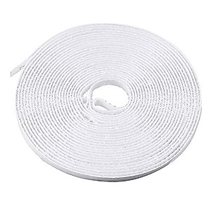 Fly Mesh Curtain Door Screen Window White Net Fly Patio & Garden Gnat Barrier