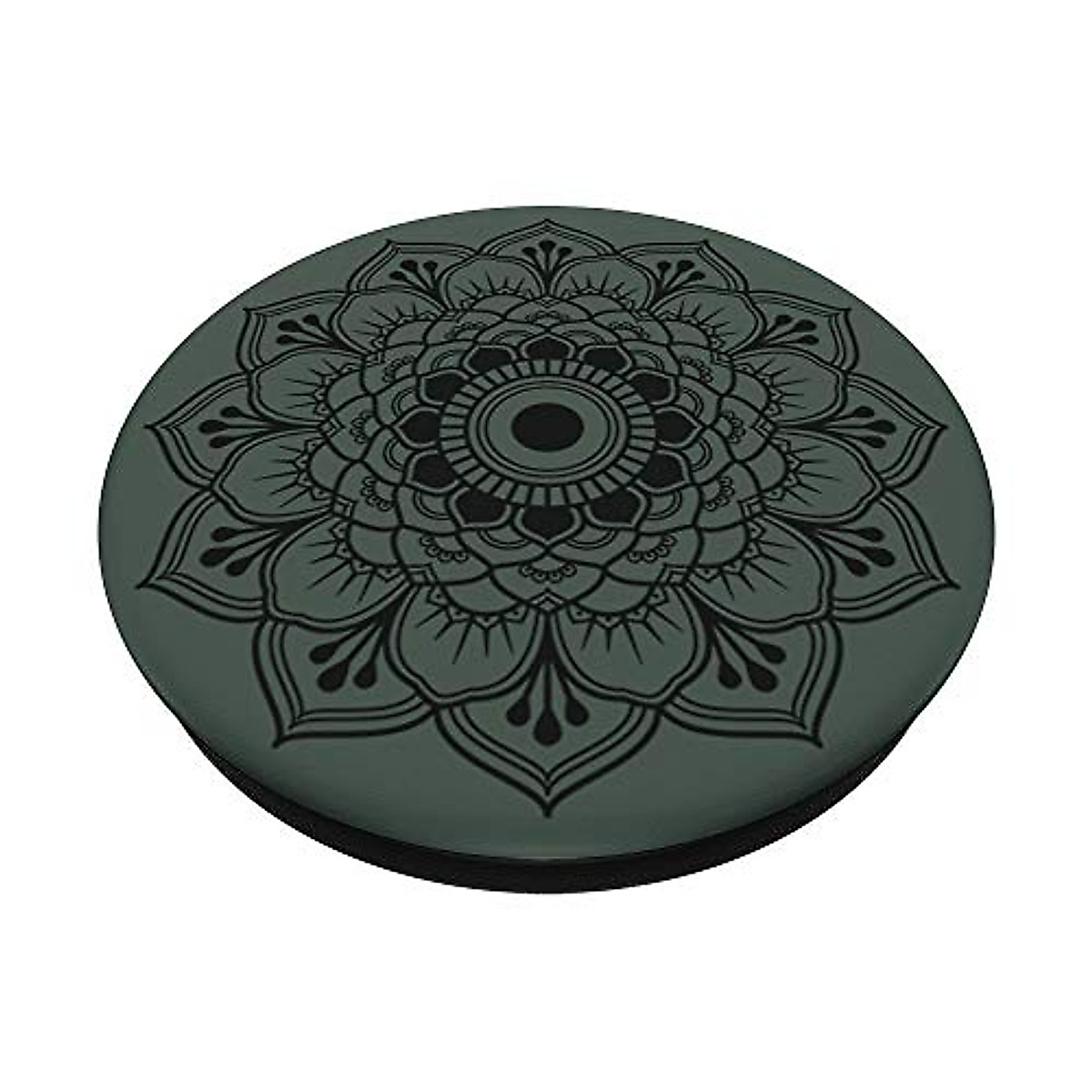 Dark Forest Pro-Max Midnight-Green Mandala Alpine Green PopSockets Swappable PopGrip