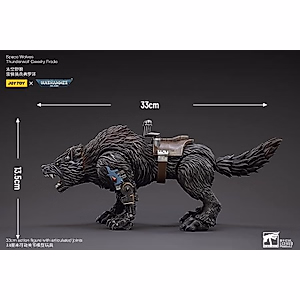 BLOOMAGE JOYTOY (BEIJING) TECH Warhammer 40K: Space Wolves Thunderwolf Cavalry Frode 1:18 Scale Action Figure