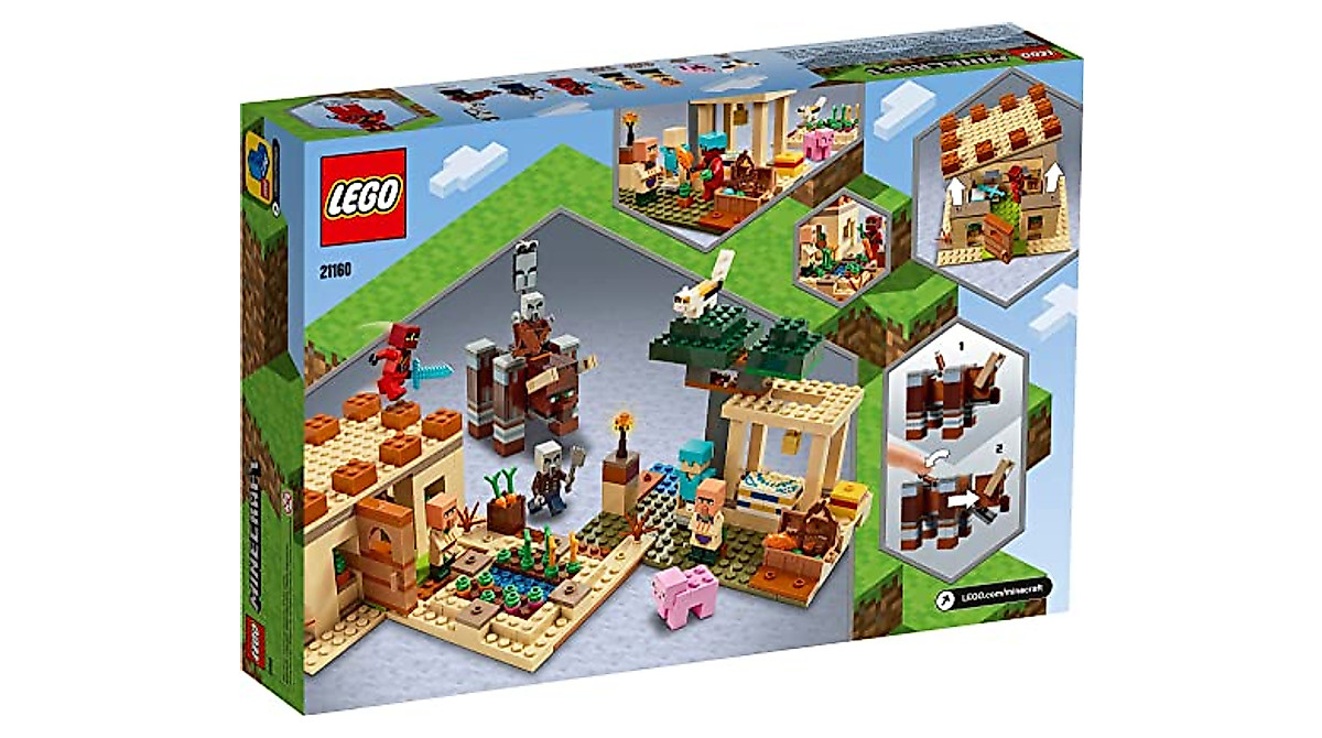LEGO Minecraft The Illager Raid Set - 562 Pieces