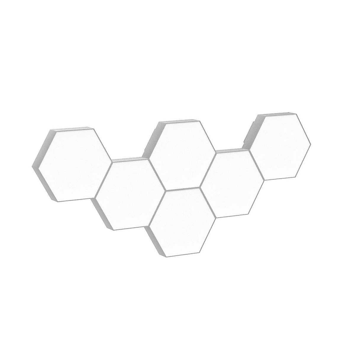 Hexagon Led Lights, Smart DIY Hexagon Wall Lights with Remote, Dual Control Hexagonal LED Light Wall Panels with USB-Power, Geometry Hex Lights Touch Used in Game Room Decor, Party