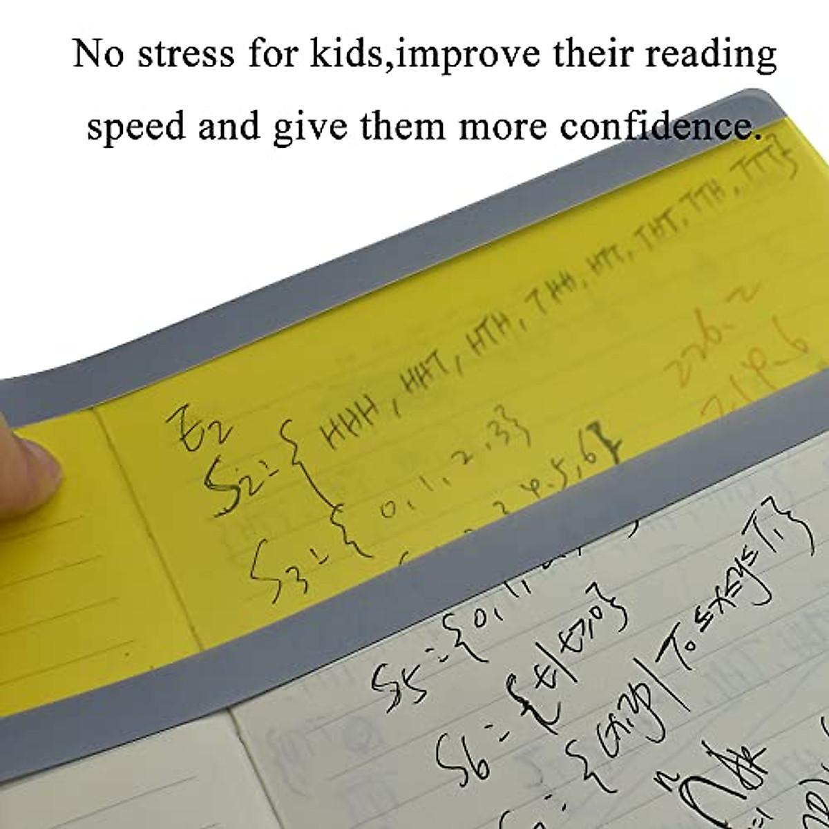 Acoeitl Guided Reading Highlight Strips Colored Overlay Bookmarks Tracking Rulers Focus Words Stop Jump Fun to Read Keep Sentence Organized Relax Eyes Reduce Glare for Dyslexia Student 6 Colors 6Pcs