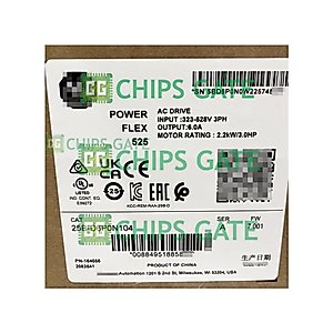 25B-D6P0N104 PowerFlex 525 2.2kW 3Hp AC Drive New Factory Sealed