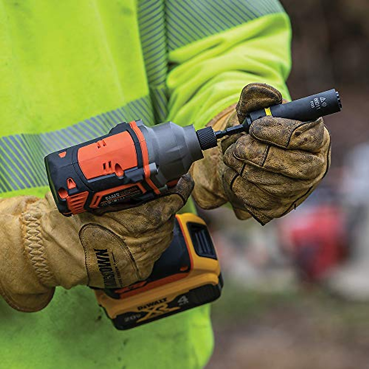 Klein Tools BAT20CD 20V Battery-Operated 1/4-Inch Impact Driver, Compact Design for Excellent Control in Tight Spaces (Tool Only)