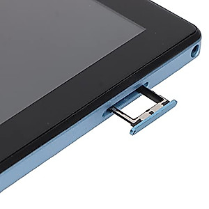 Naroote 10in Tablet, 8 Core CPU 100‑240V Tablet PC for Students (Blue)