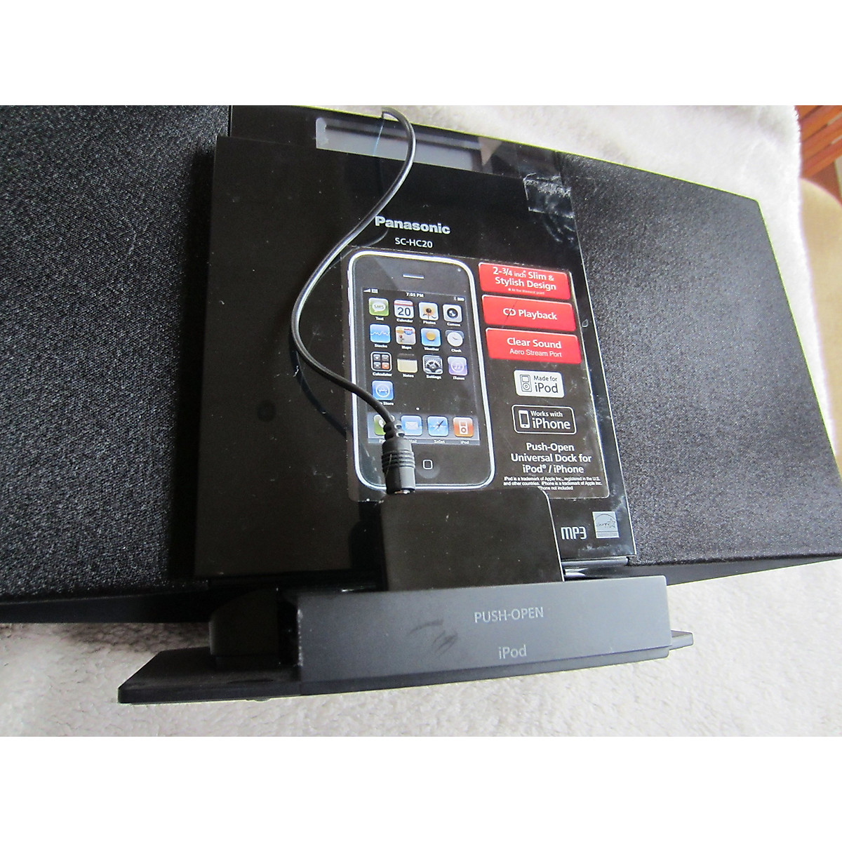 BMR A2DP 2in1 iPhone Bluetooth Music Receiver Adapter for 30 Pin Dock Headphone: Bose Sony Beats iHome Echo Alexa Motorcycle Car Stereo with 30 Pin Dock