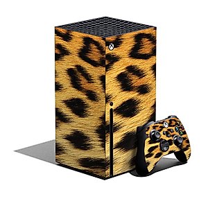 MightySkins Skin Compatible with Xbox Series X Bundle - Cheetah | Protective, Durable, and Unique Vinyl Decal wrap Cover | Easy to Apply, Remove, and Change Styles | Made in The USA