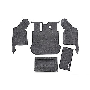 Bedrug - Jeep Cargo Kit | 2007 - 2010 Jeep Wrangler JK UNLTD 4 Door, Cargo Liner w/ Tailgate & Tub Liner | Grey - 5 pc. | BRJK07R4
