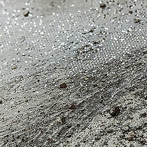 Madison Park Wall Art Living Room Décor - Embellished Hand Painted Canvas, Home Accent Glitter Abstract Bathroom Decoration Ready to Hang Painting for Bedroom, 15" W x 35" H x 1.5" D, Blue 3 Piece